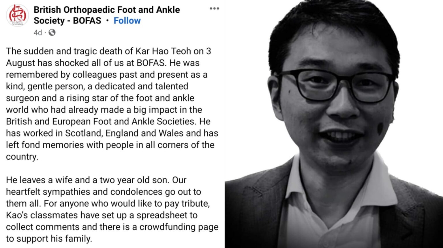 Singaporean-Born Orthopedic Surgeon and Raffles Alumnus Fatally Shot ...